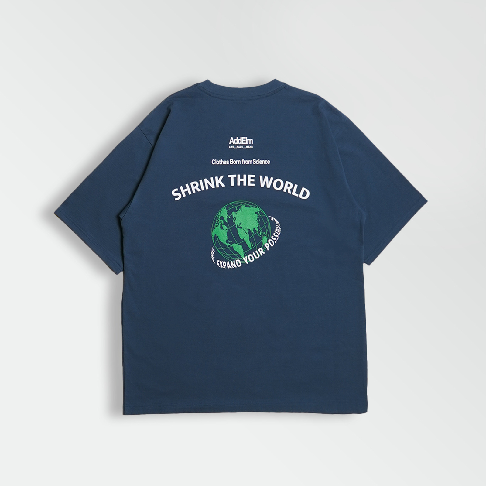 SHRINK THE WORLD TEE｜AddElm（アドエルム）｜公式オンラインストア
